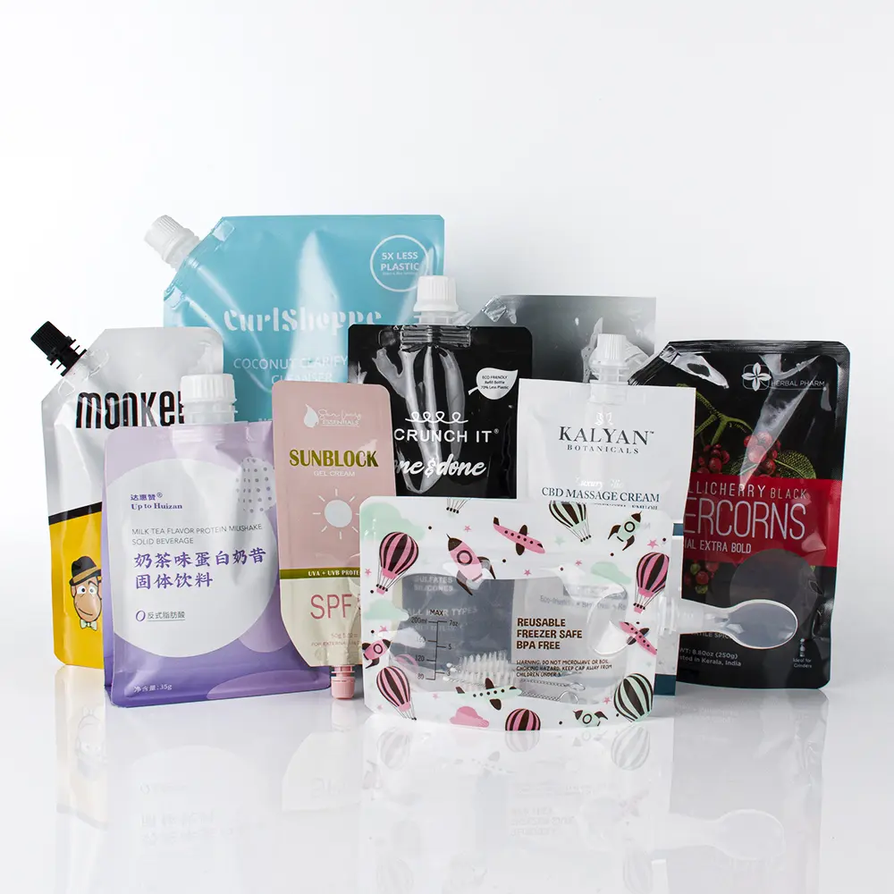 Custom Spout Pouch | Liquid Pouch Manufacturer